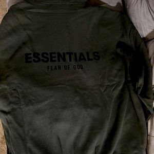 Fear of God | Shirts | Fear Of God Essentials Hoodie | Poshmark